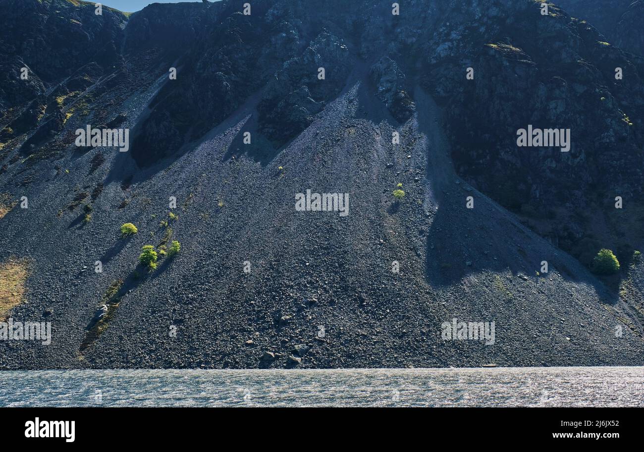 The Screes at Wast Water, Lake District, Cumbria Stock Photo - Alamy