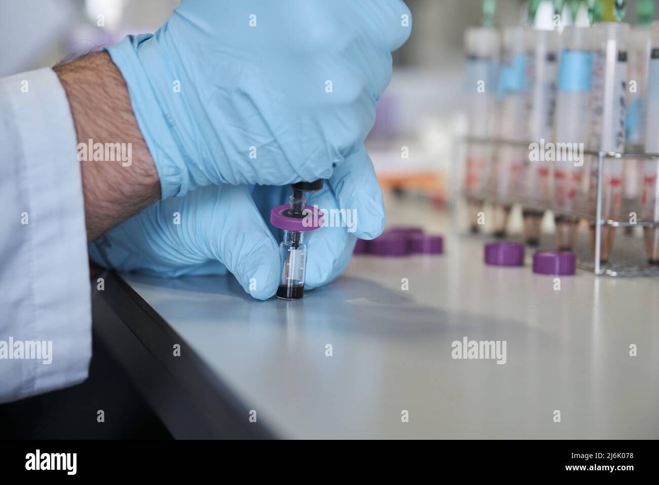 High performance liquid chromatography hplc hi-res stock photography ...