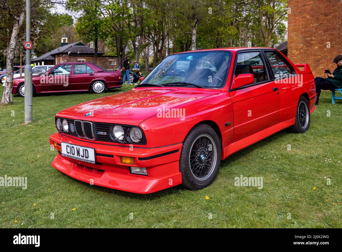 1991 BMW M3 ‘C10 WJD’ on display at the April Scramble held at the ...