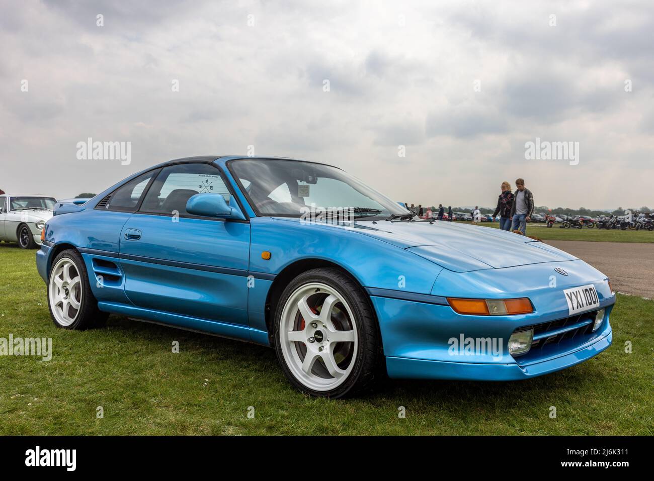 Toyota MR2 on display at the April Scramble held at the Bicester ...