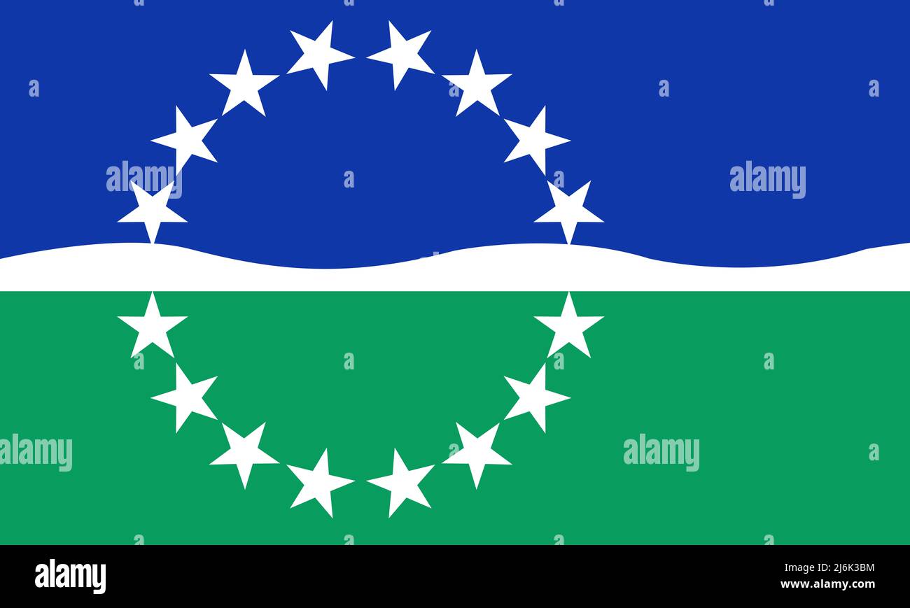 The flag of the city of Hampton Roads Virginia USA Stock Photo - Alamy