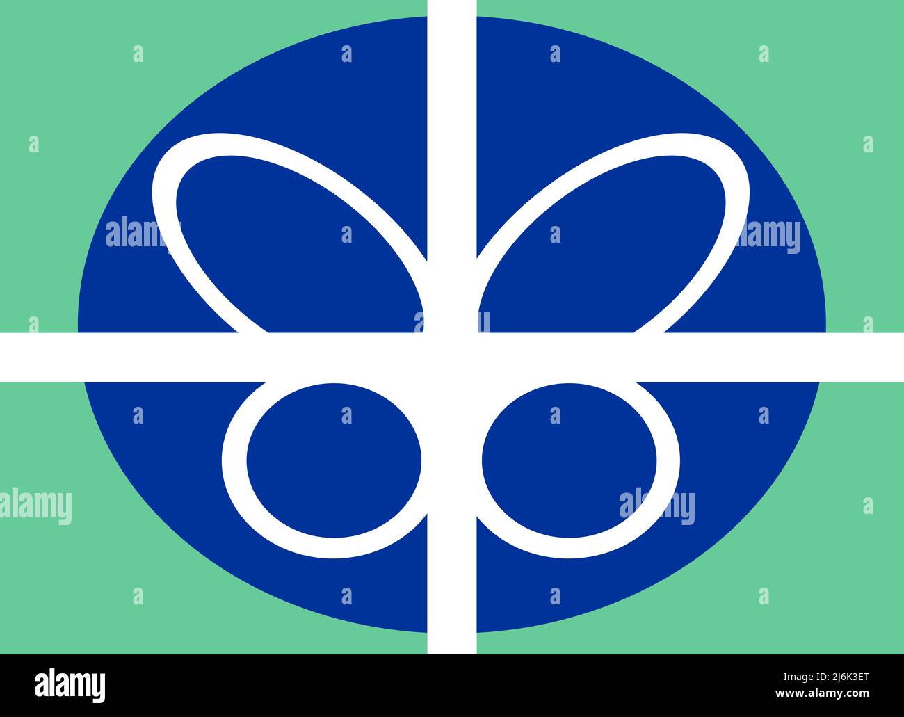 The flag of the city of Springfield Virginia USA Stock Photo - Alamy