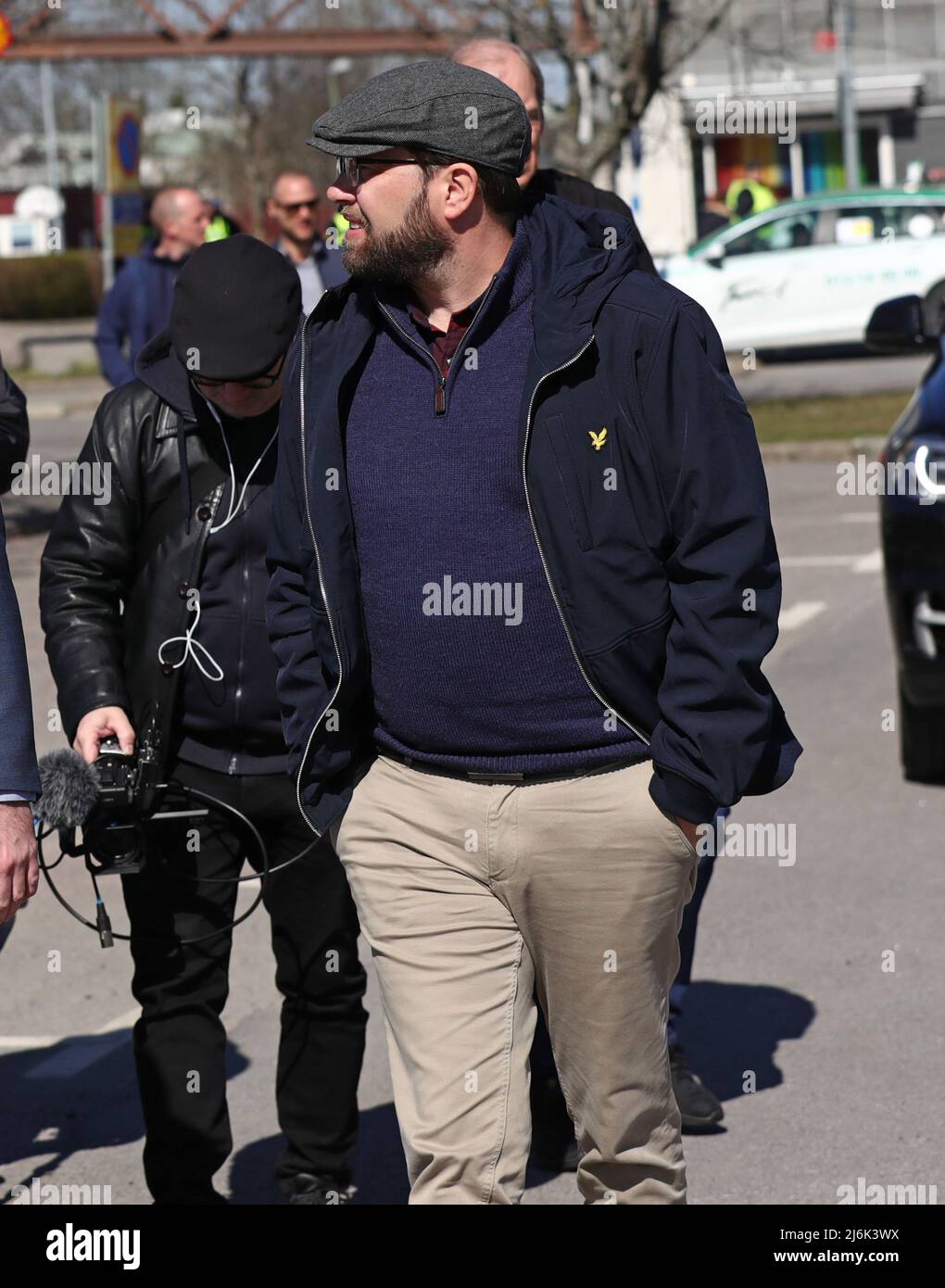 After the riots of the Easter weekend, Jimmie Åkesson, party leader for ...