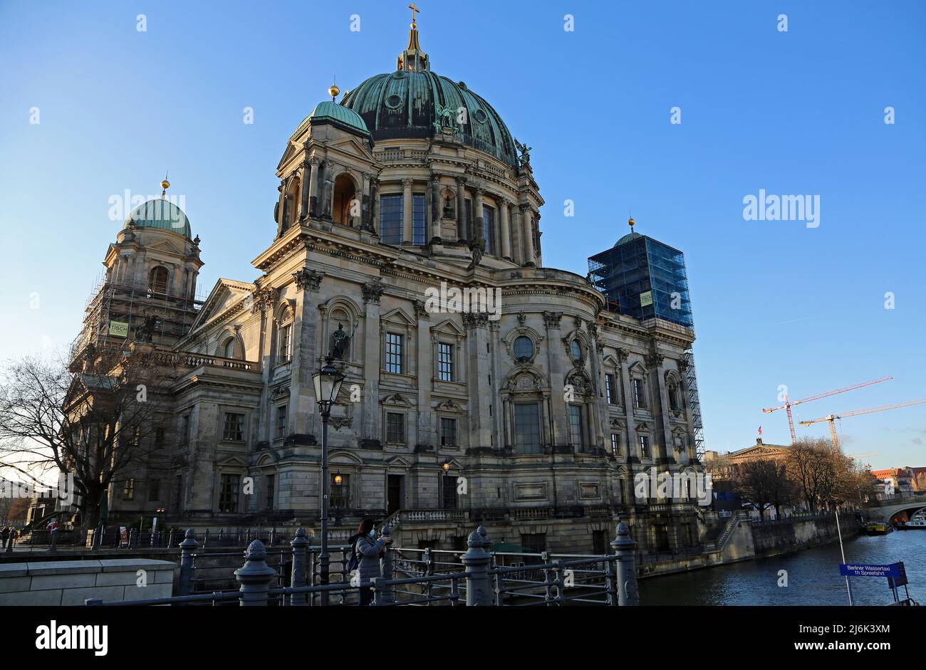 Back view at Berlin Cathedral - Berlin, Germany Stock Photo - Alamy