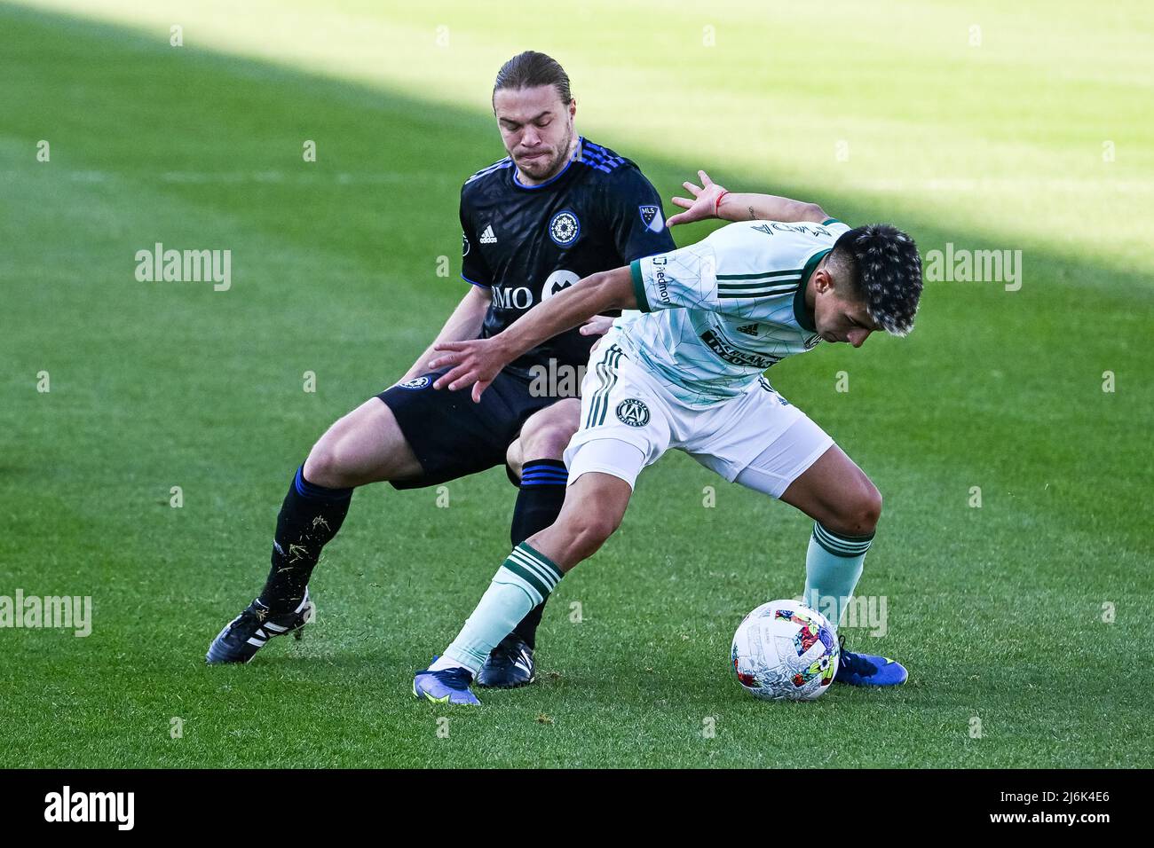 MONTREAL, QC - APRIL 30: Atlanta United FC midfielder Matheus Rossetto ...