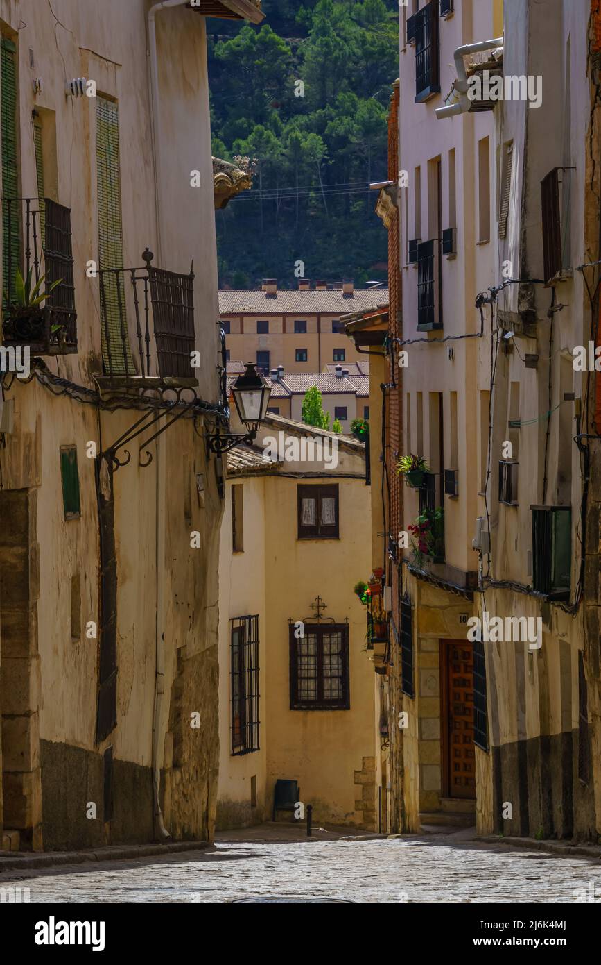 Streets of Pastrana in Guadalajara. Spain Stock Photo - Alamy