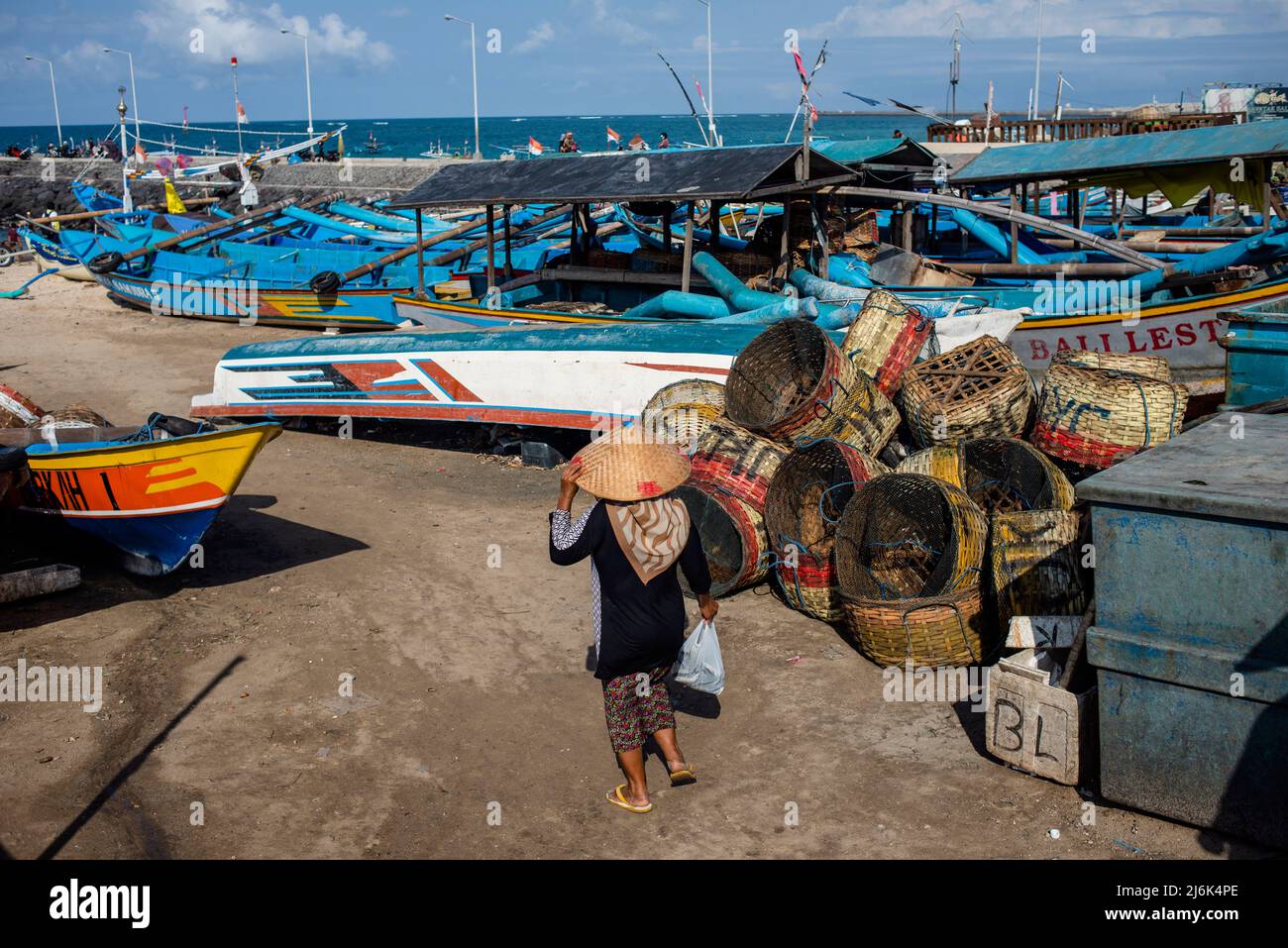 A port in Bali, Indonesia Stock Photo - Alamy