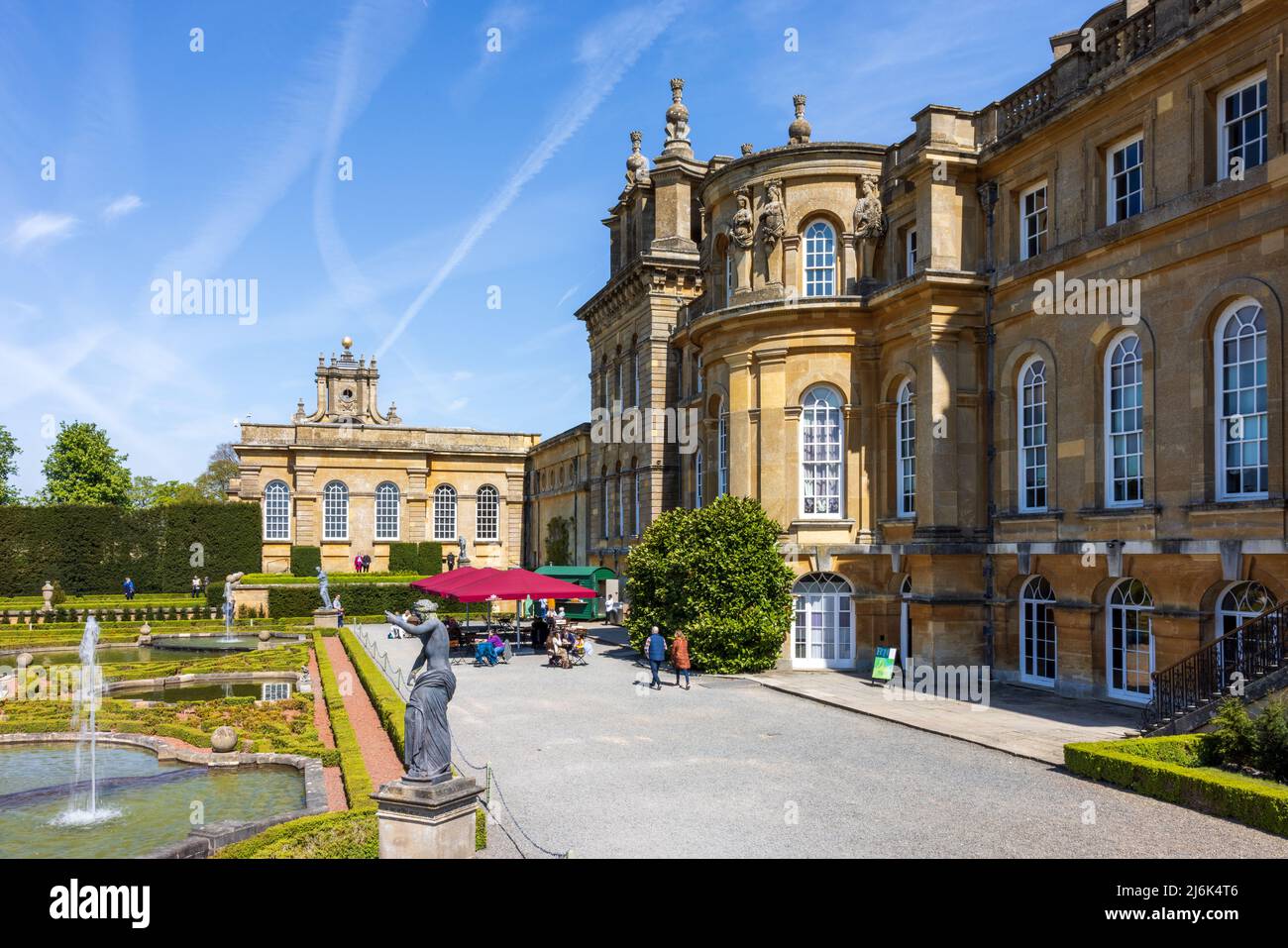 Blenheim Palace, Oxfordshire, England Stock Photo - Alamy