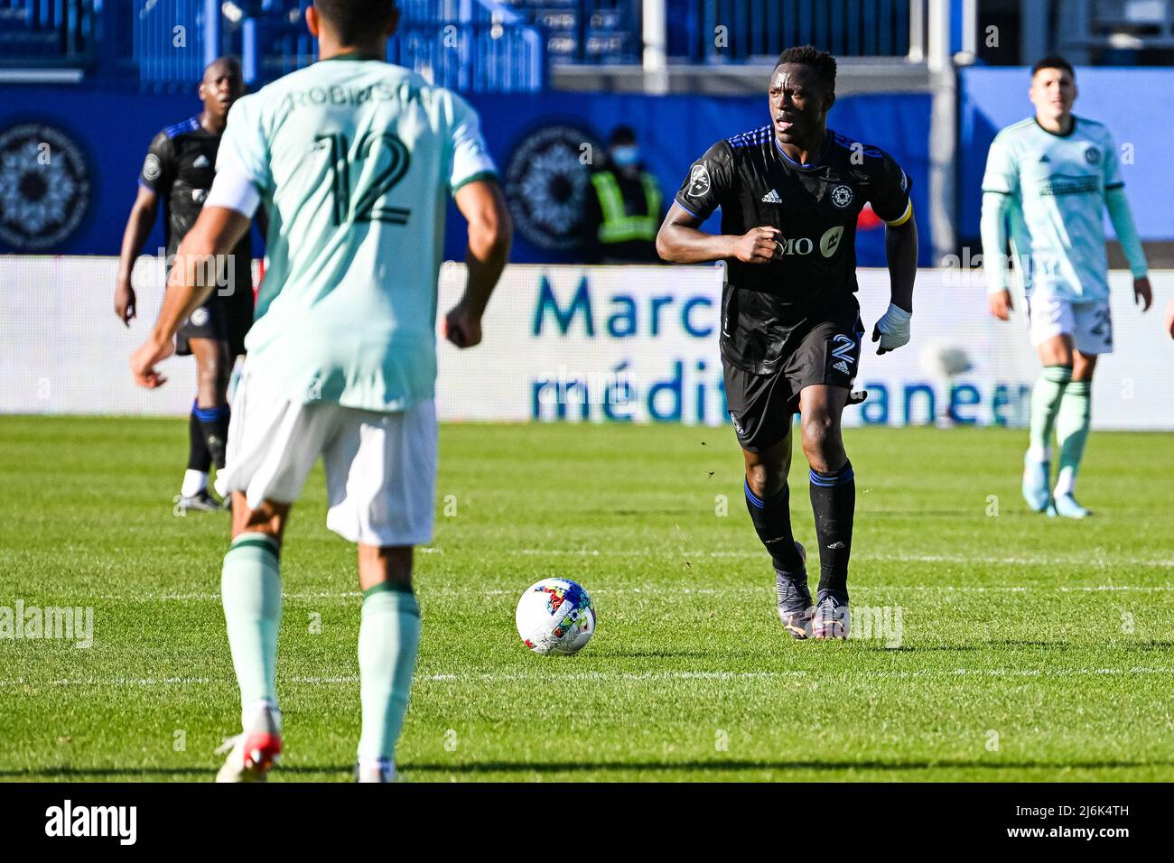 MONTREAL, QC - APRIL 30: CF Montreal midfielder Victor Wanyama (2 ...