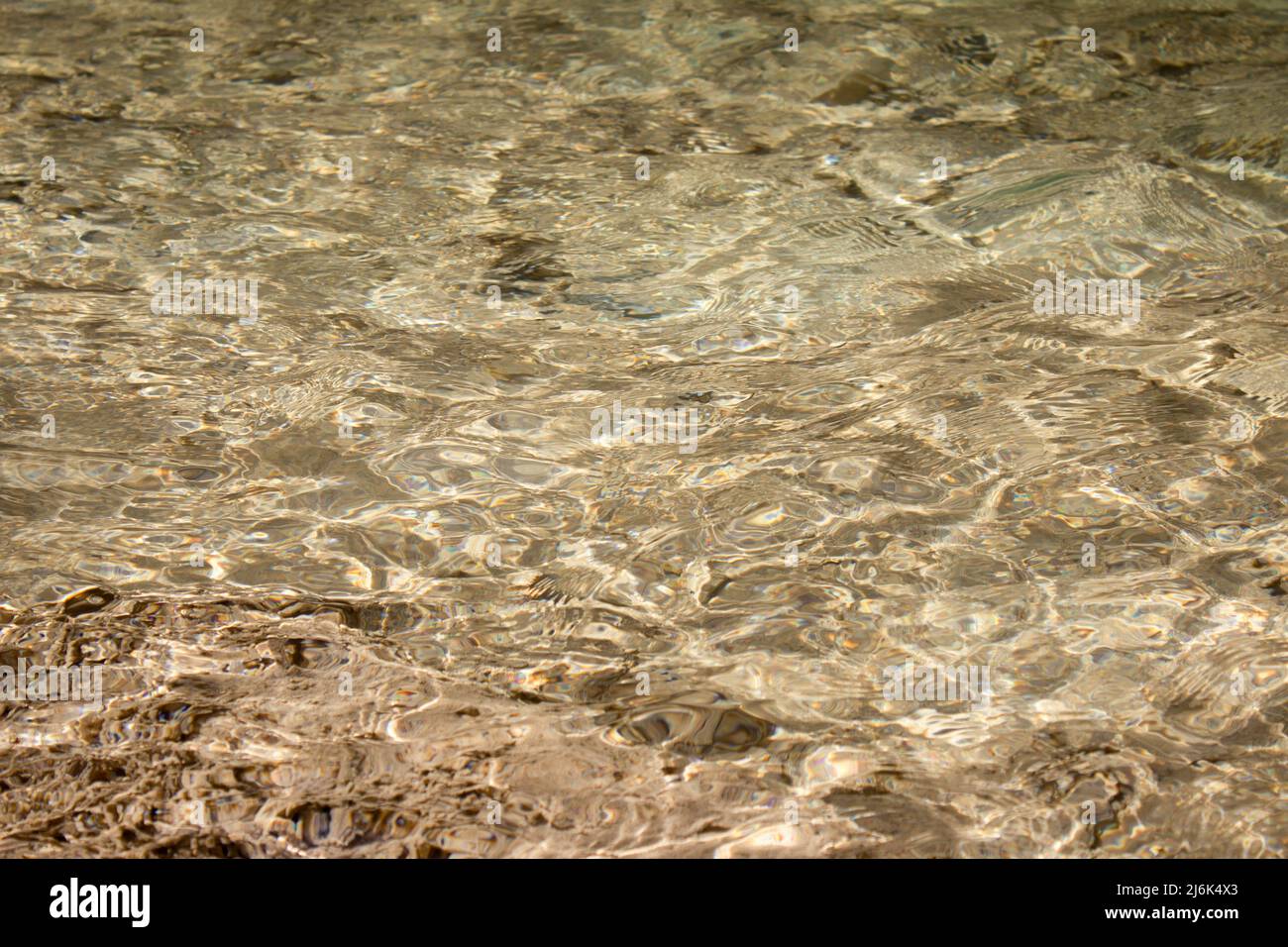 Sea surface sandy. Sparkling Sea Water. Close up Sea surface Stock ...