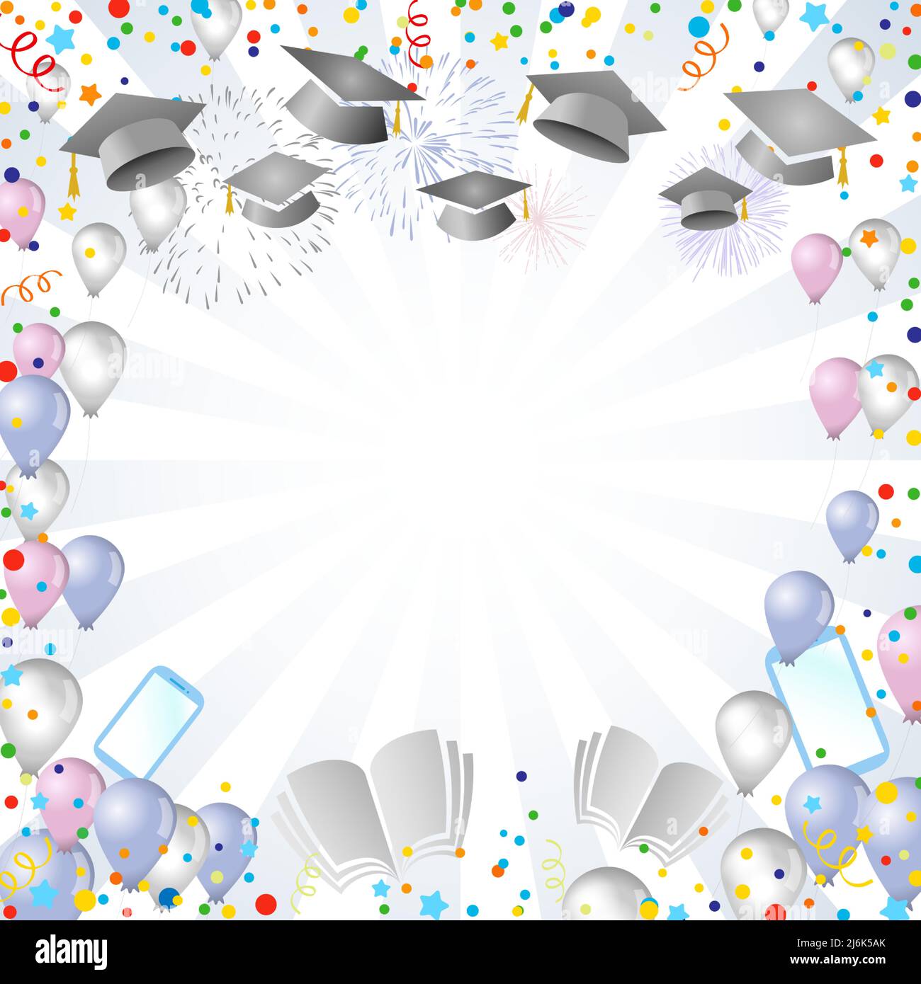 Educational holiday creative background. School event invitating or ...