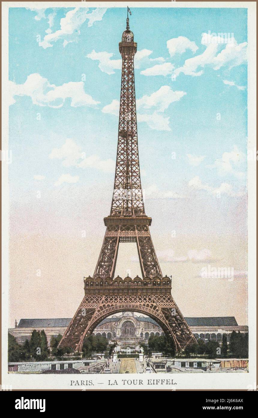 Vintage Eiffel Tower Photography
