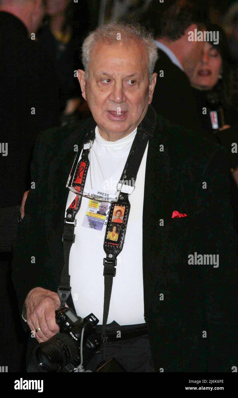 **FILE PHOTO** Ron Galella Has Passed Away. Ron Galella attends a ...