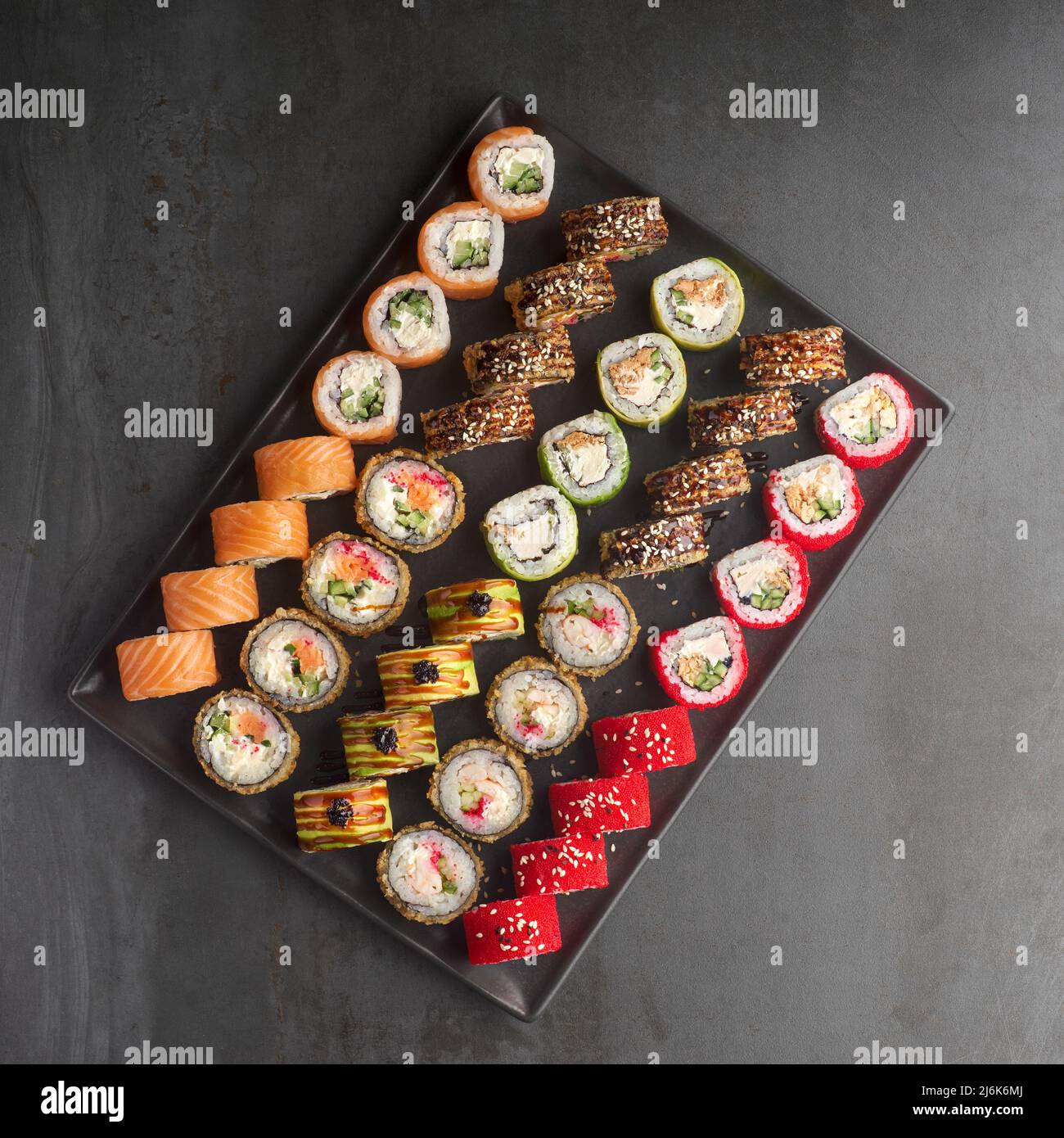 Temaki sushi ingredients hi-res stock photography and images - Alamy