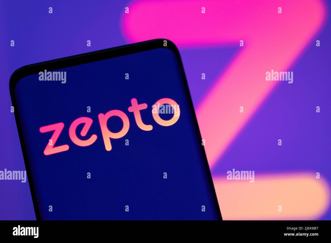 Zepto logo hi-res stock photography and images - Alamy