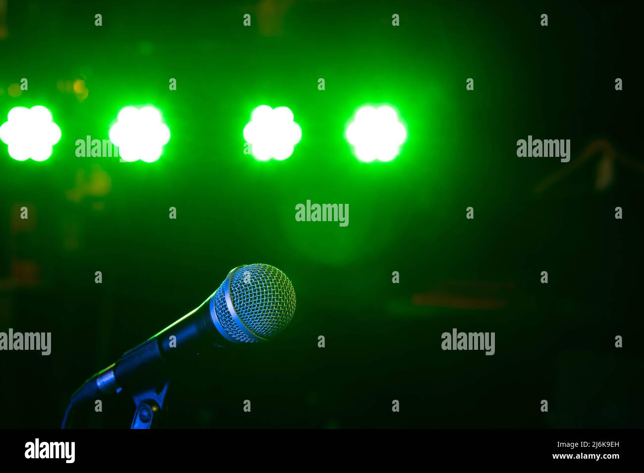 microphone on your foot Stock Photo - Alamy