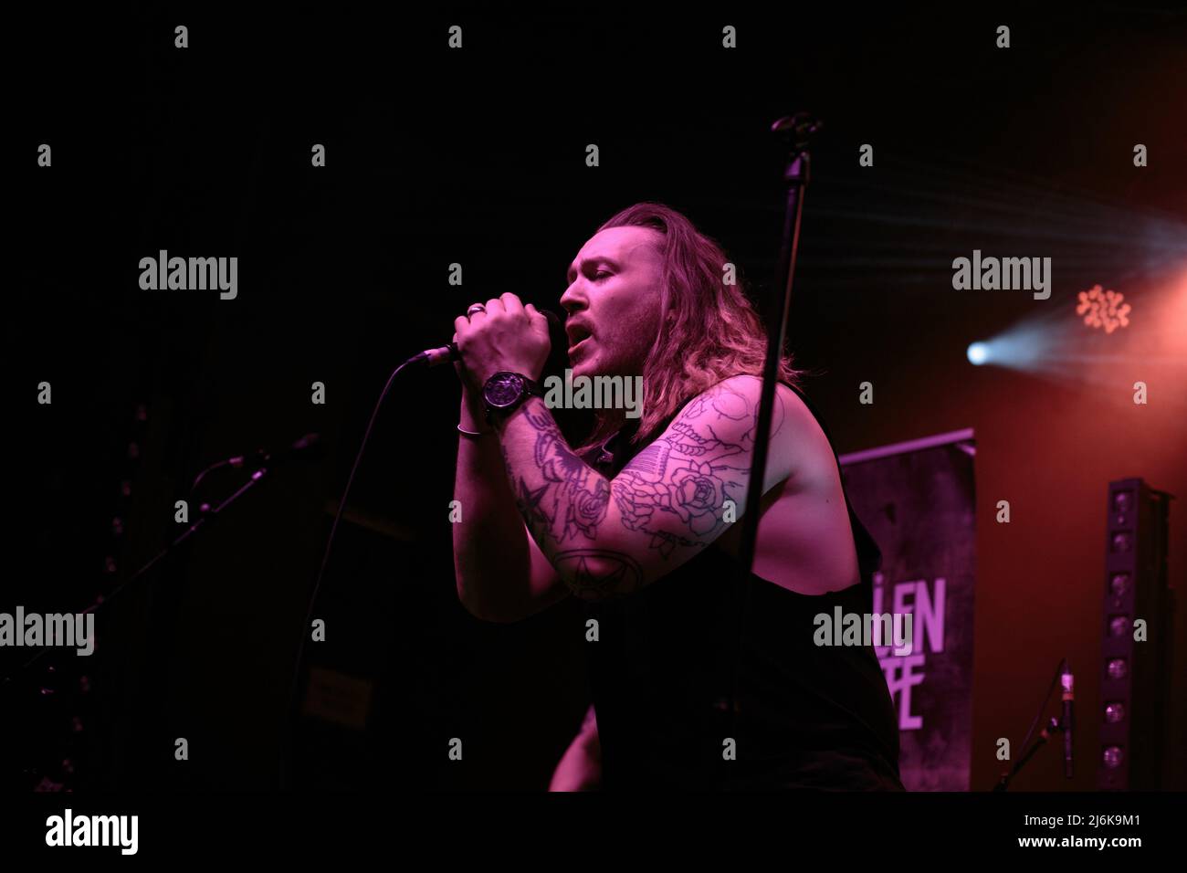 The Fallen State live at Manchester Academy Uk, 22nd april 2022 Stock ...
