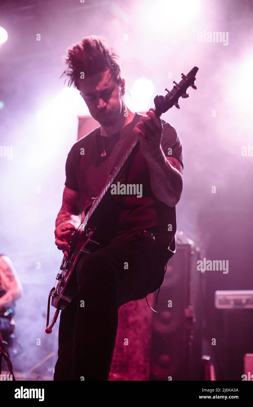 The Fallen State live at Manchester Academy Uk, 22nd april 2022 Stock ...