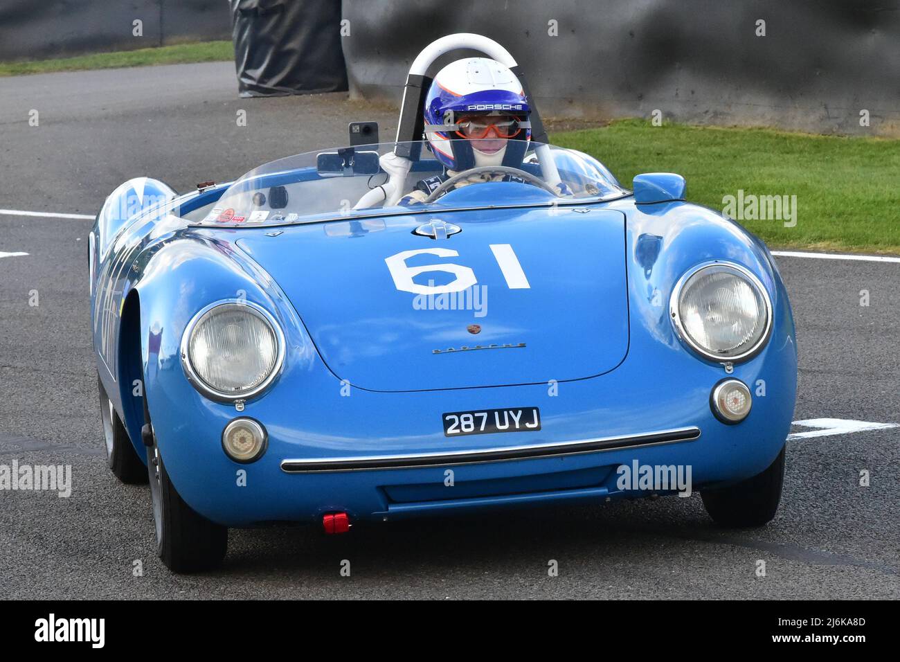 Rainer Becker, Porsche 550 Spyder, A single driver race of 25 minutes ...
