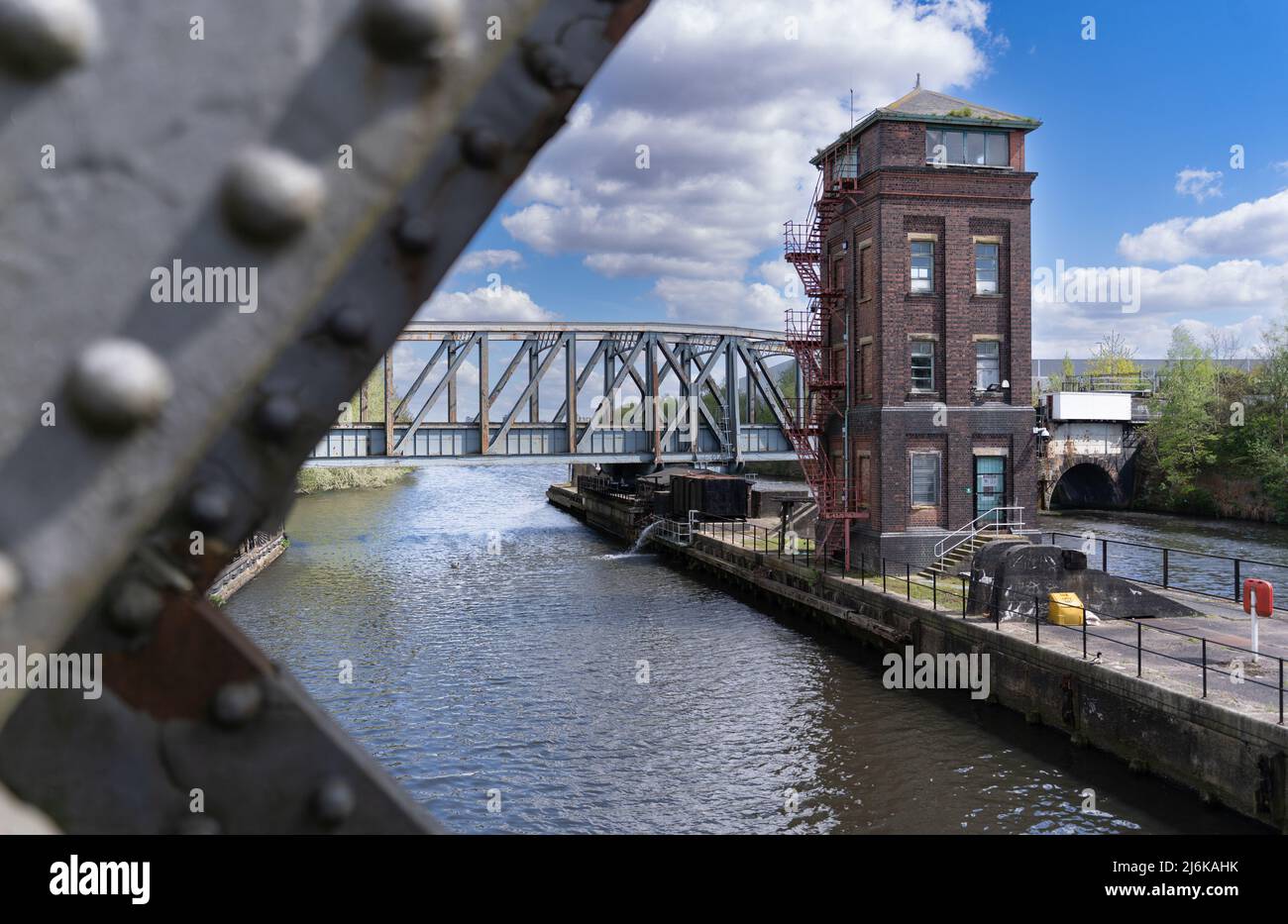 Barton Swing Aqueduct in Barton upon Irwell, Greater Manchester ...