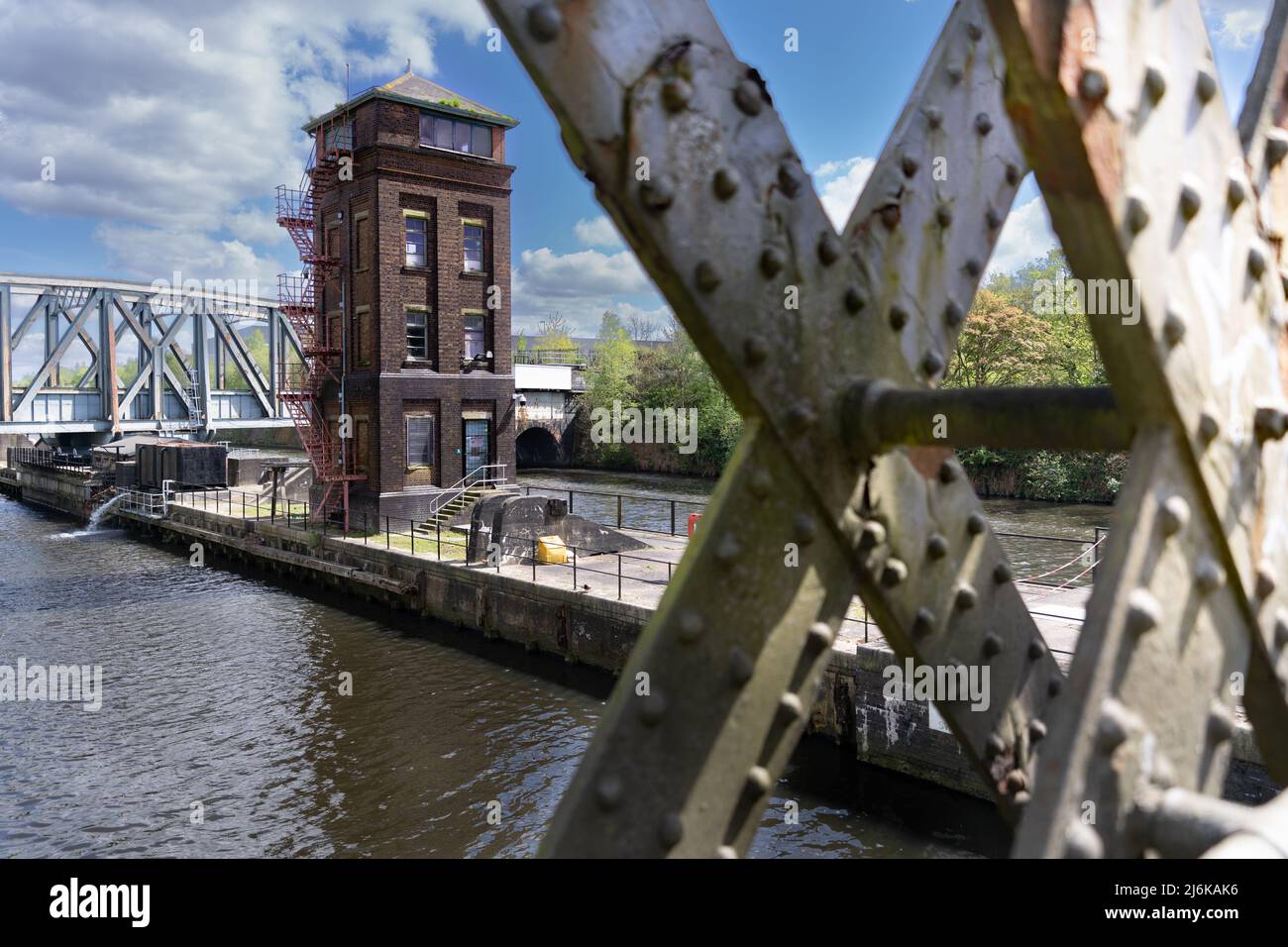 Barton Swing Aqueduct in Barton upon Irwell, Greater Manchester ...