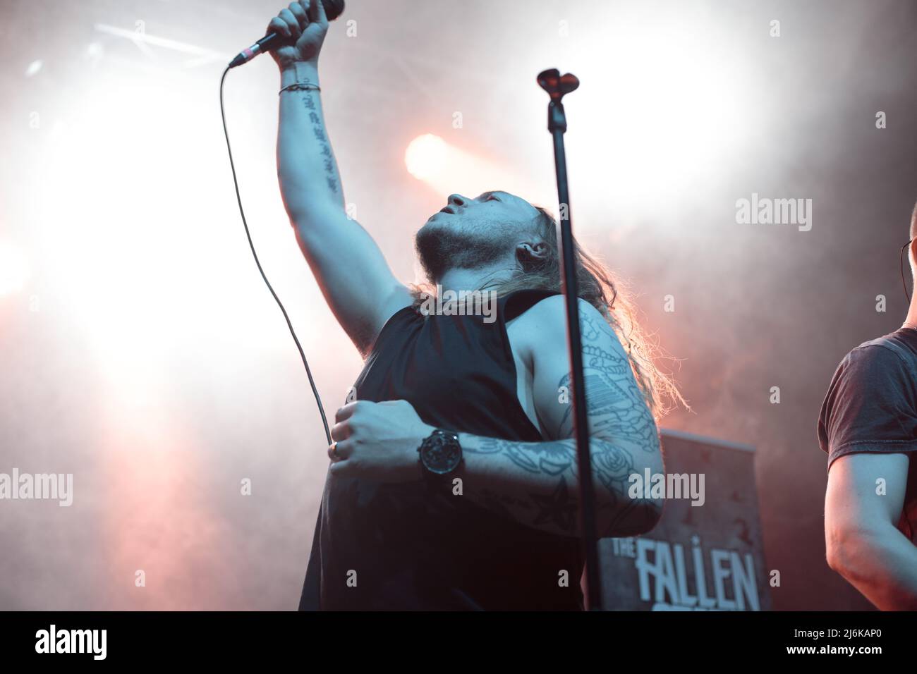 The Fallen State live at Manchester Academy Uk, 22nd april 2022 Stock ...