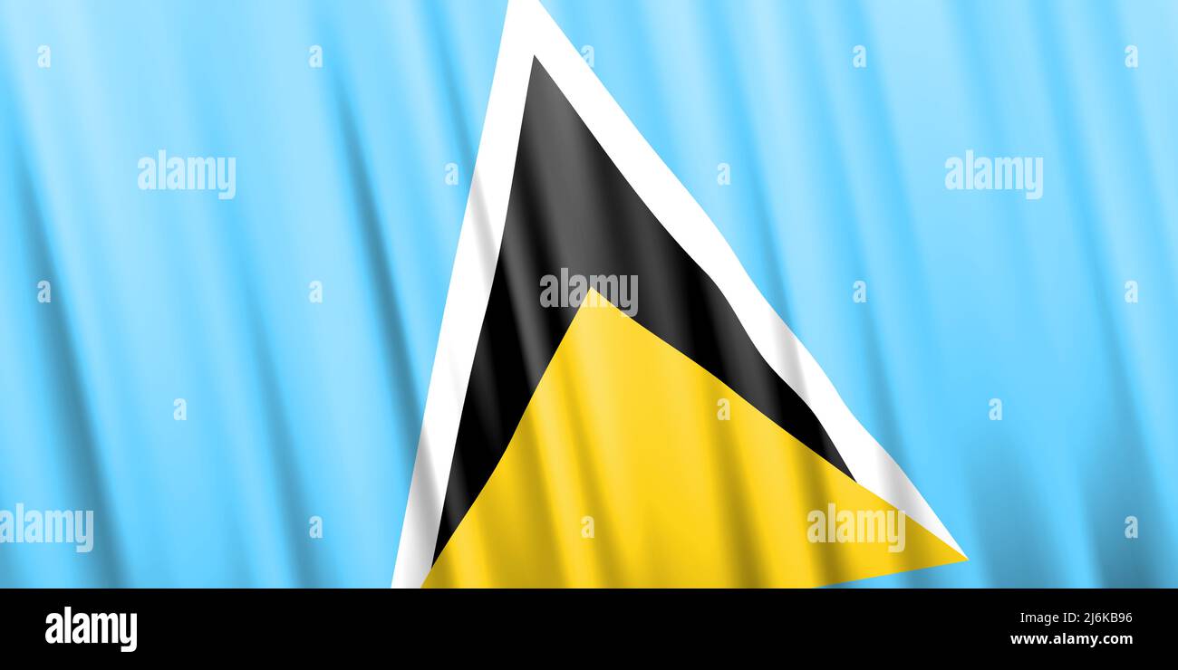 Saint lucia wave Stock Vector Images - Alamy