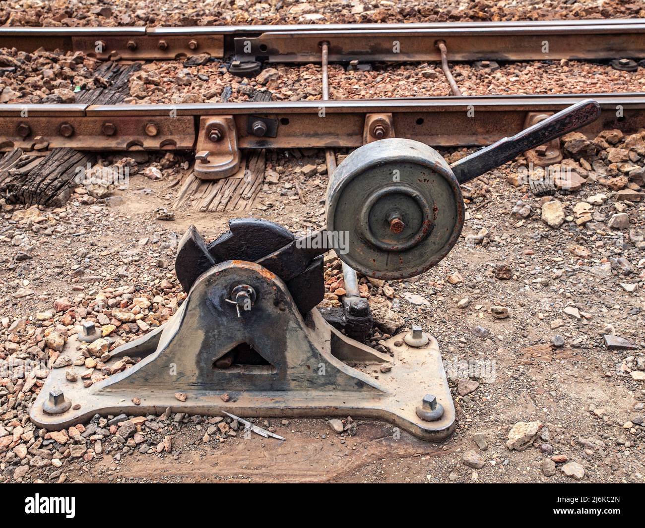 Old railway tracks hi-res stock photography and images - Alamy