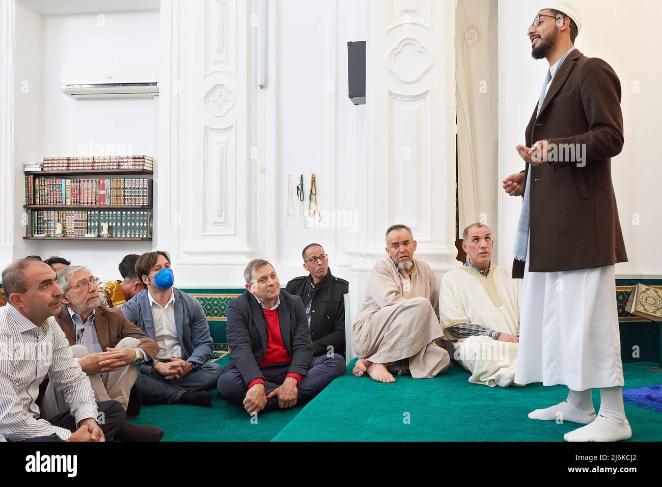May 2, 2022, Palermo, Sicily, Italy: The month of Ramadan ended at the ...