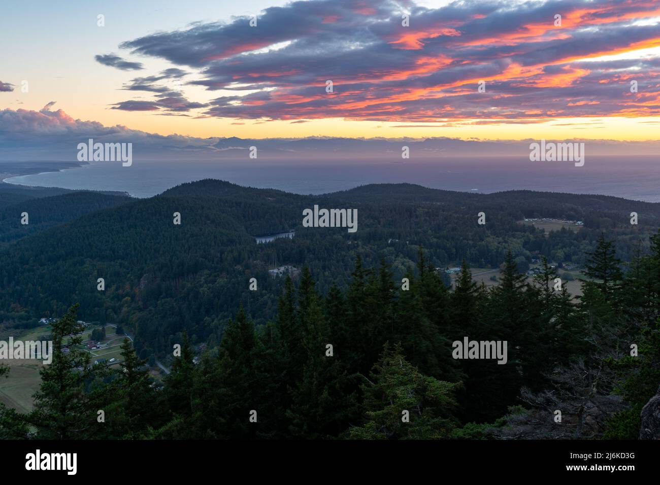 Mount Erie is the Tallest Peak in the Anacortes Region in Washington ...