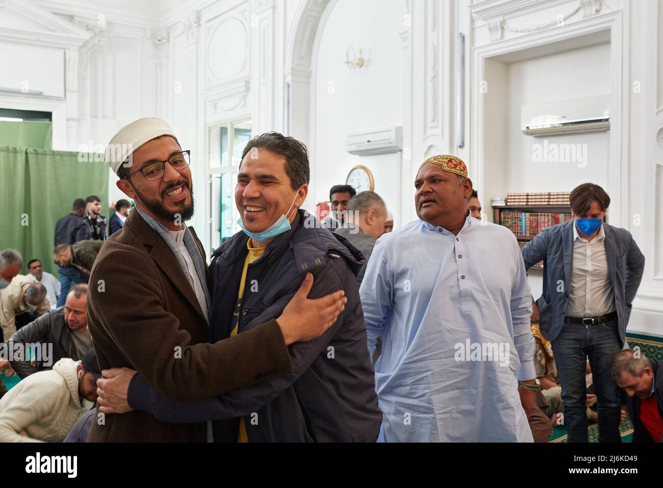 May 2, 2022, Palermo, Sicily, Italy: The month of Ramadan ended at the ...