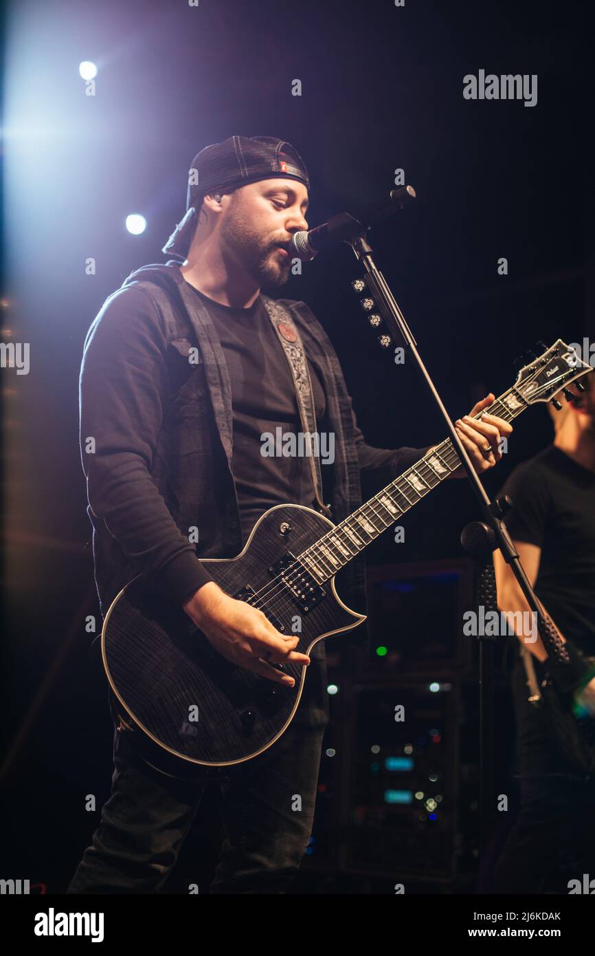 Stone Broken live at Manchester Academy Uk, 22nd april 2022 Stock Photo ...