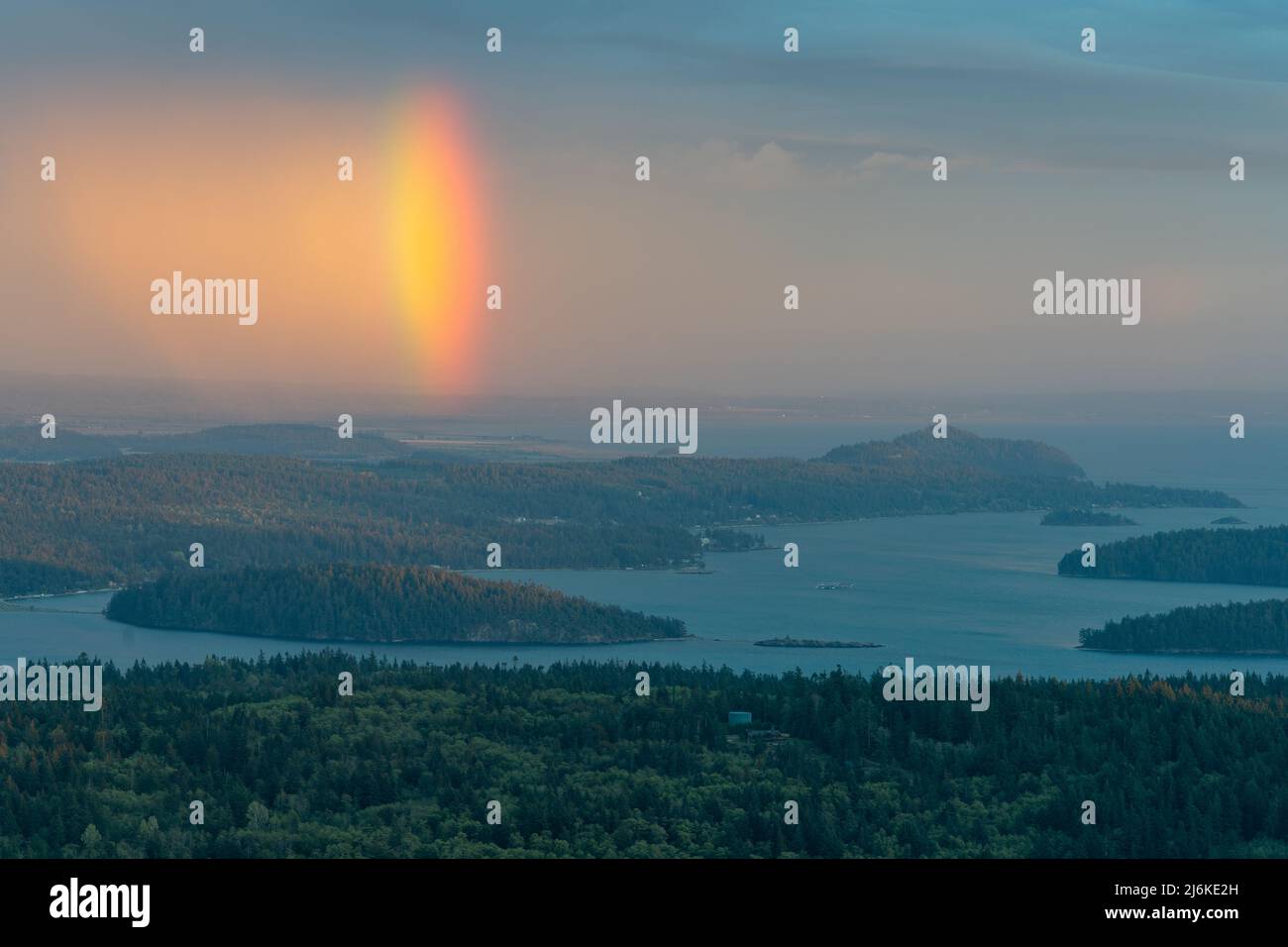 Mount Erie is the Tallest Peak in the Anacortes Region in Washington ...