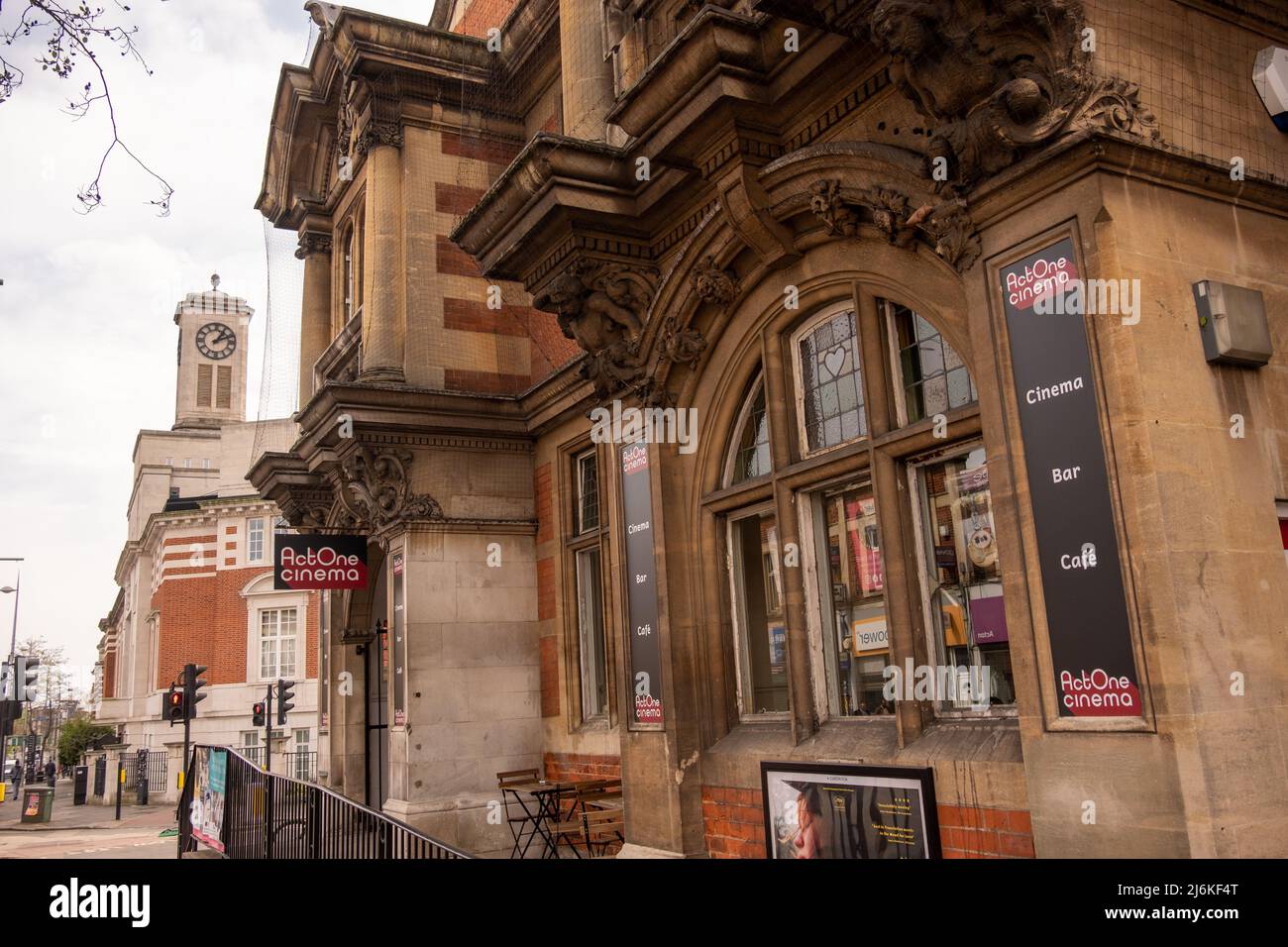 London- April 2022: Act One Cinema on Acton High Street, Acton West ...
