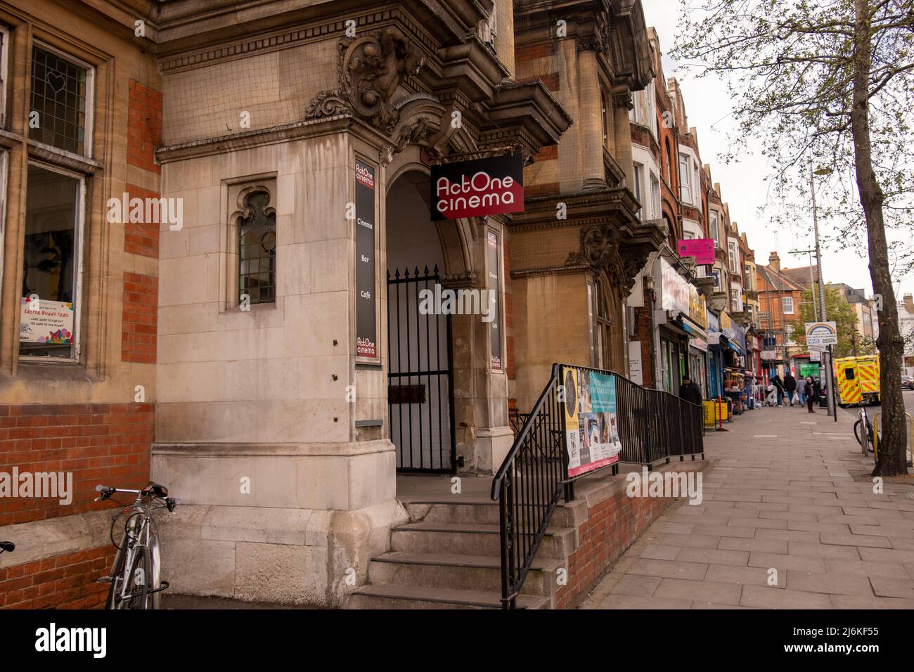 London- April 2022: Act One Cinema on Acton High Street, Acton West ...