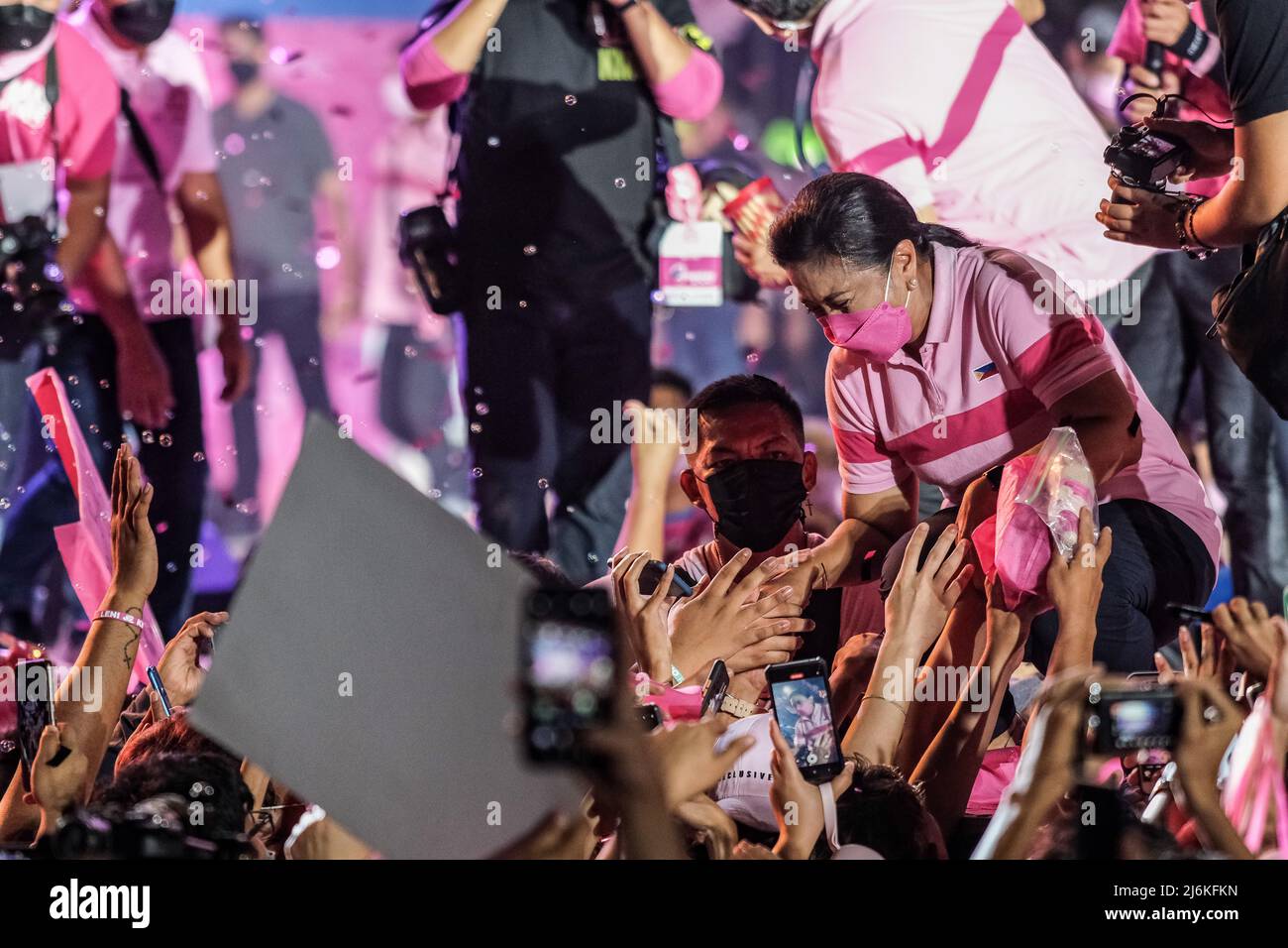 Singapore, Singapore, Singapore: May 1, 2022, Philippine presidential ...