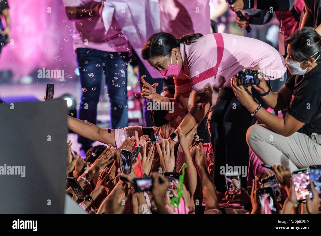 Singapore, Singapore, Singapore: May 1, 2022, Philippine presidential ...