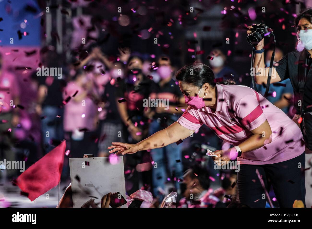 Singapore, Singapore, Singapore: May 1, 2022, Philippine presidential ...