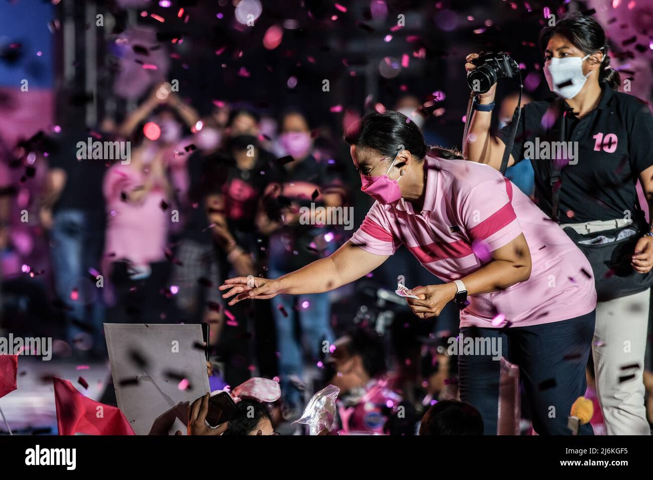 Singapore, Singapore, Singapore: May 1, 2022, Philippine presidential ...