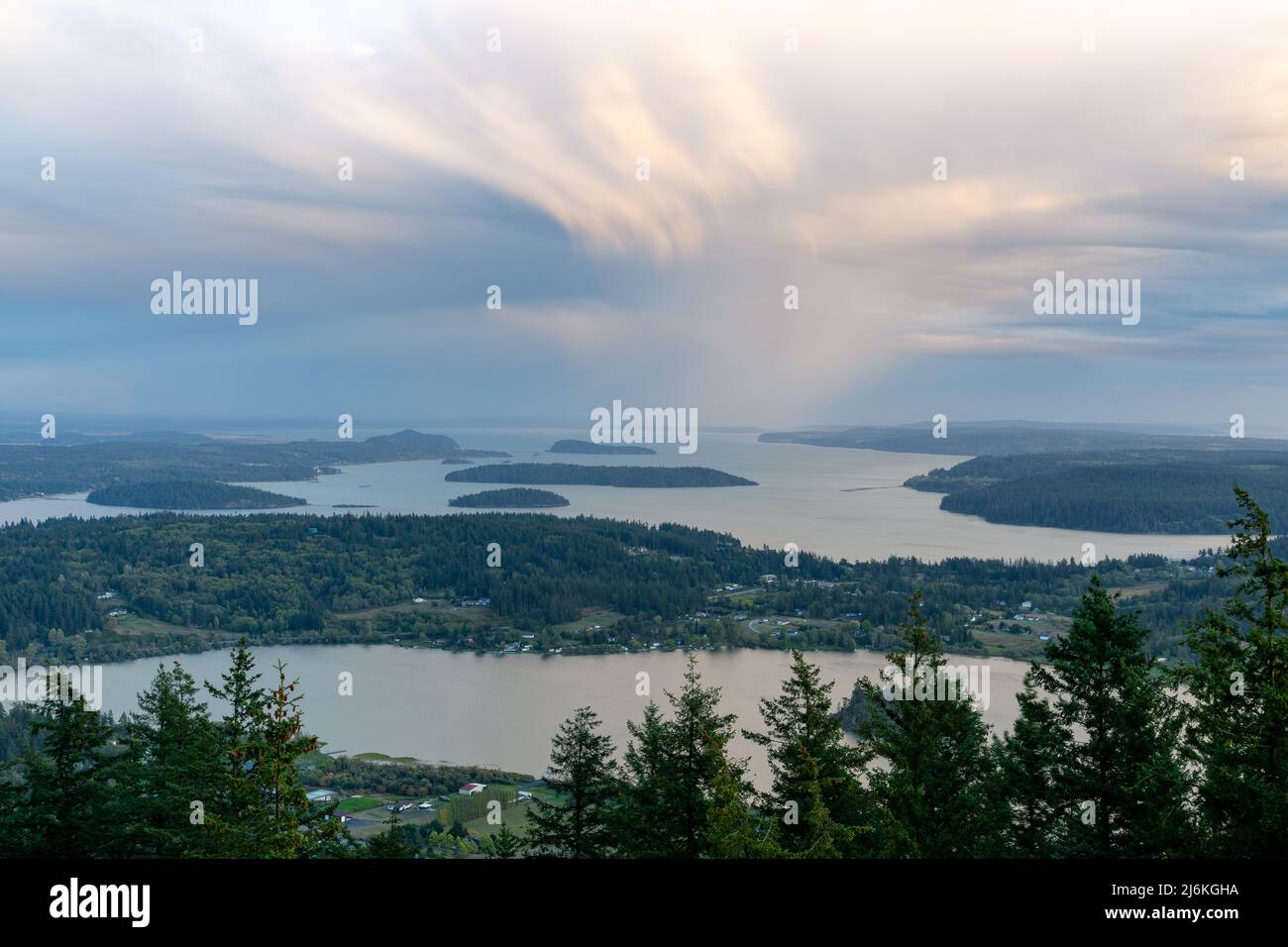 Mount Erie is the Tallest Peak in the Anacortes Region in Washington ...
