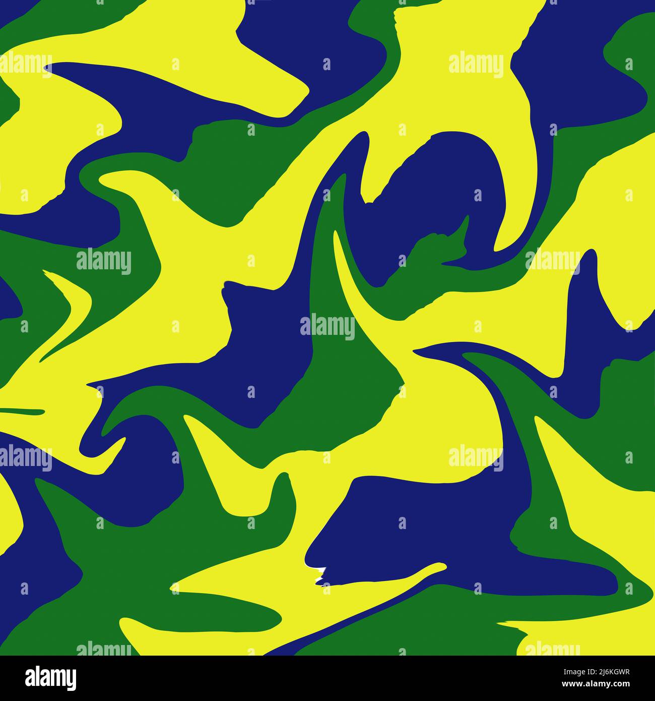 Psychedelic abstract colorful green, yellow and blue backdrop. Liquid ...