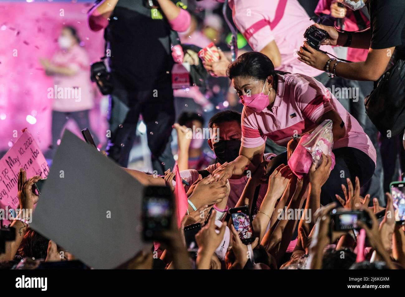 Singapore, Singapore, Singapore: May 1, 2022, Philippine presidential ...