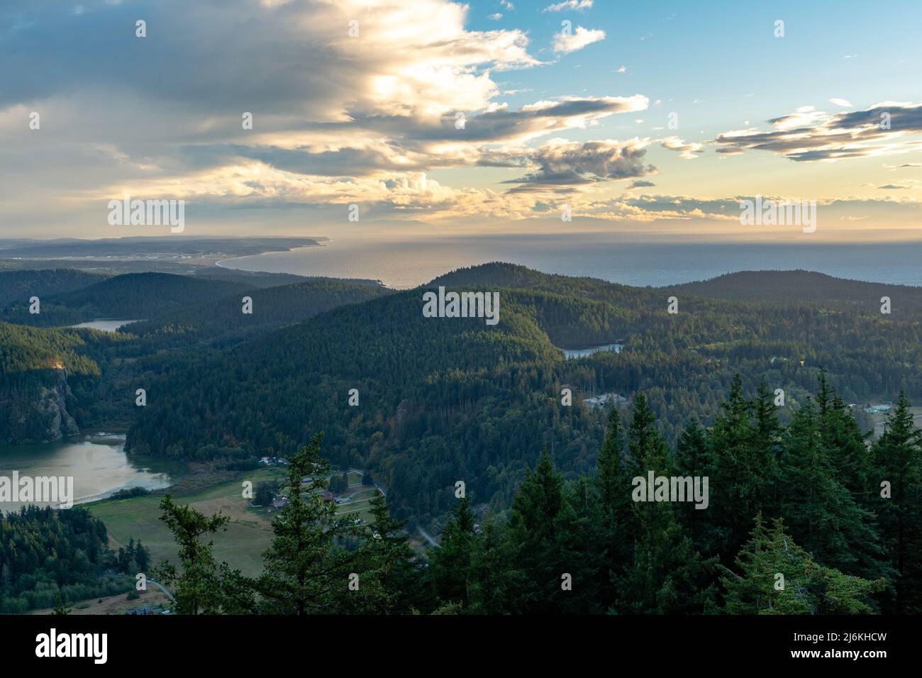 Mount Erie is the Tallest Peak in the Anacortes Region in Washington ...