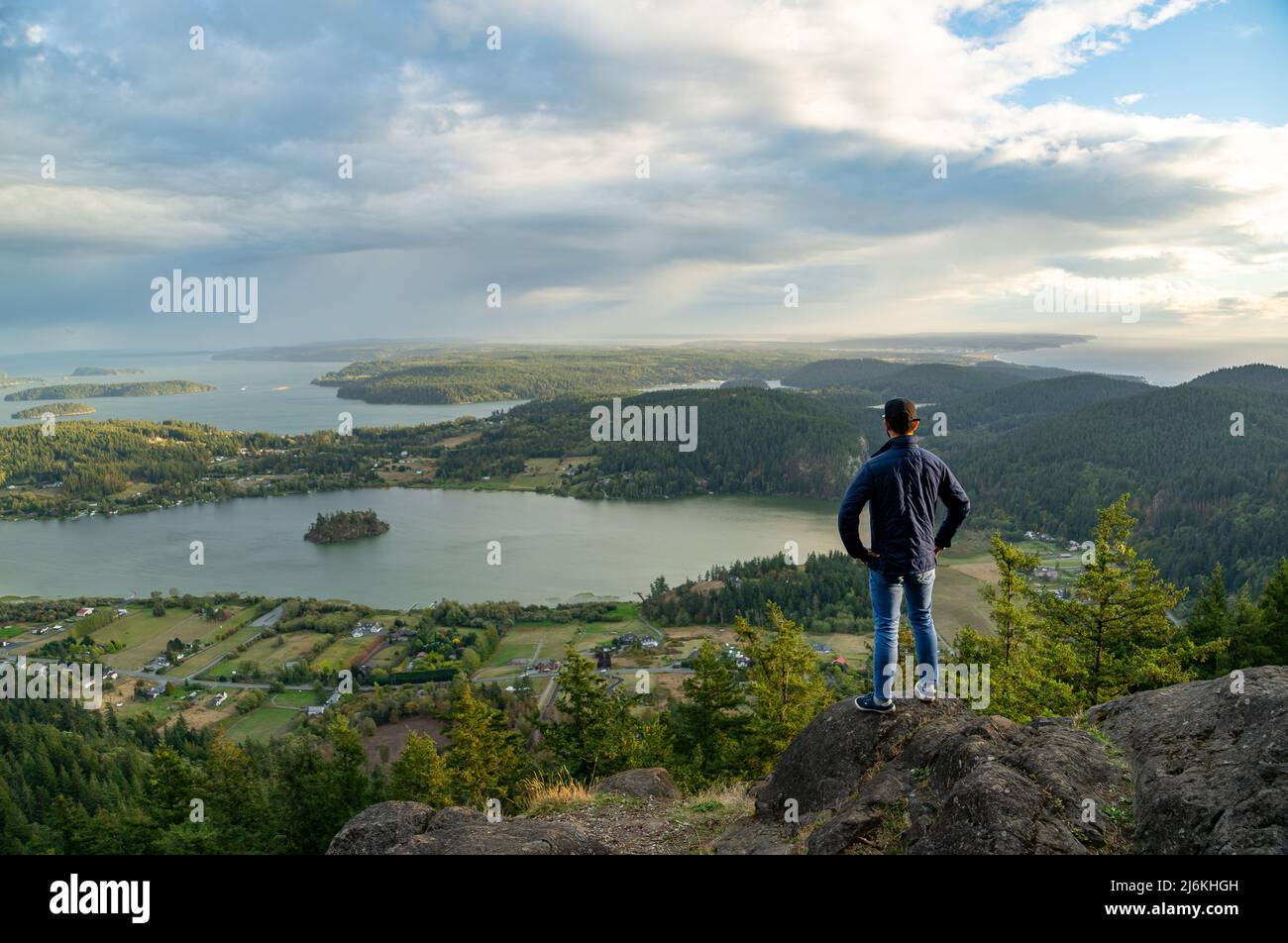 Mount Erie is the Tallest Peak in the Anacortes Region in Washington ...