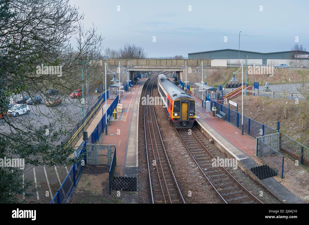 East Midlands railway class 158 doesel mutiple unit train 158799 at ...