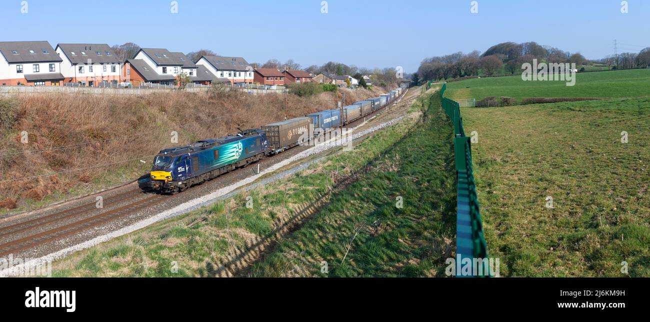 Direct Rail Services class 88 locomotive 88004 on the west coast ...