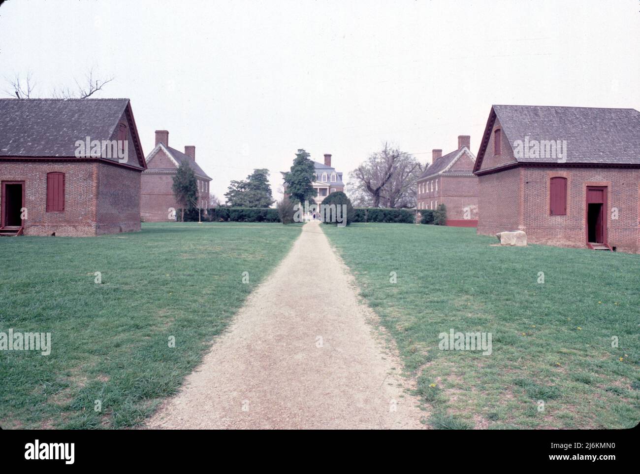 Hopewell, VA. U.S.A. 9/1987. Shirley Planation on the James River has ...