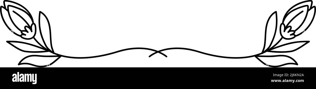 leaves divider icon Stock Vector Image & Art - Alamy