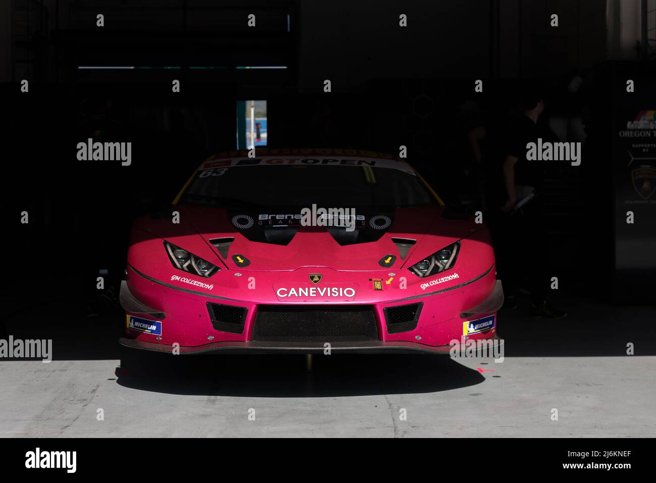 April 30, 2022. Estoril, Portugal. The #63 Oregon Team - Lamborghini ...