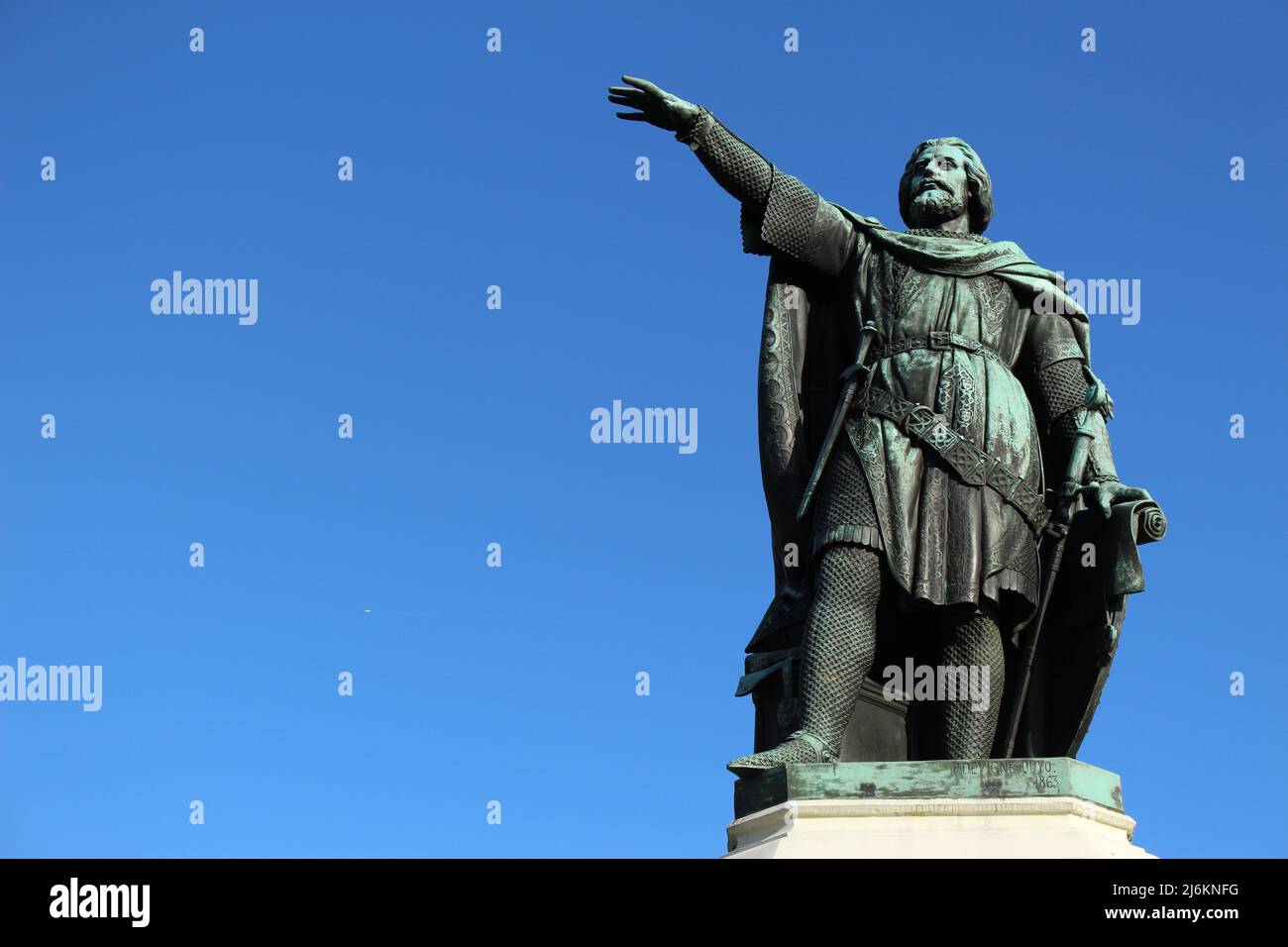 Statue of the famous rebel leader Jacob van Artevelde, known as The ...